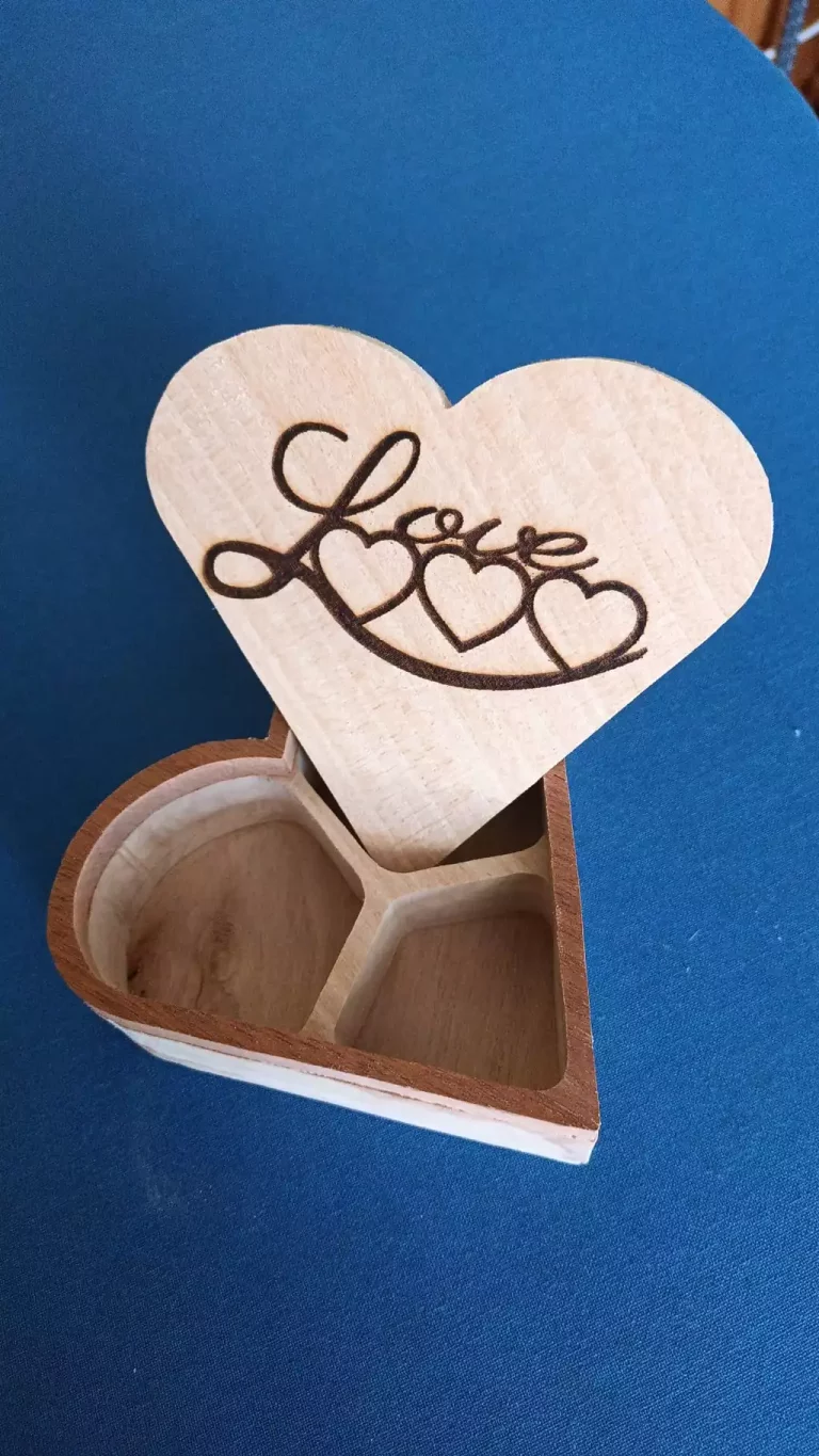 Boite cœur - Atelier Bois de Vero